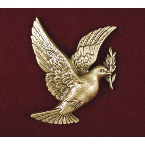 Peace - Bronze Dove with Laurel